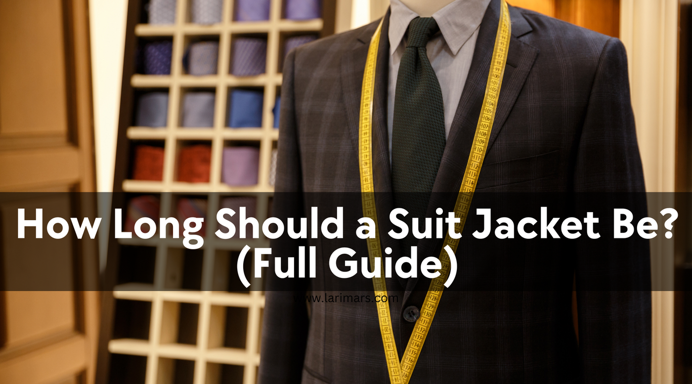 How Long Should a Suit Jacket Be? (Easy Guide)
