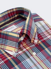 Red & Mustard Madras Check