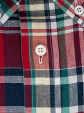 Maroon & Green Madras Check